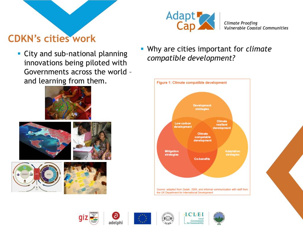 PPT - Elizabeth Colebourn Climate compatible development in cities ...