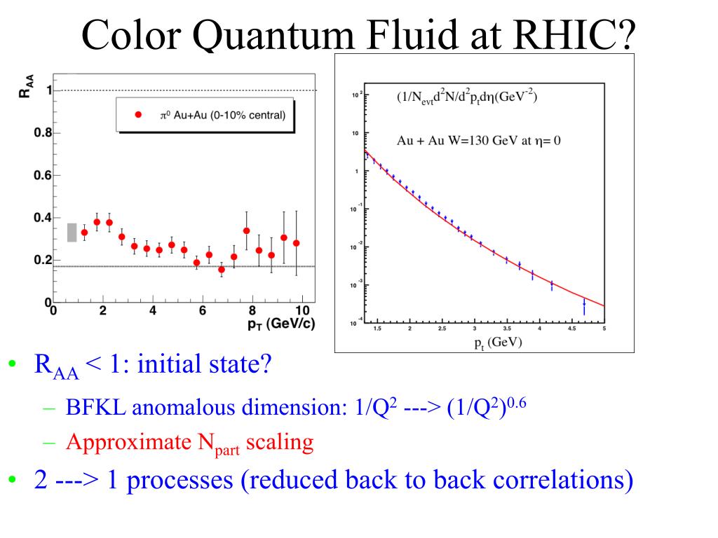 PPT - Color Glass Condensate at RHIC PowerPoint Presentation, free ...