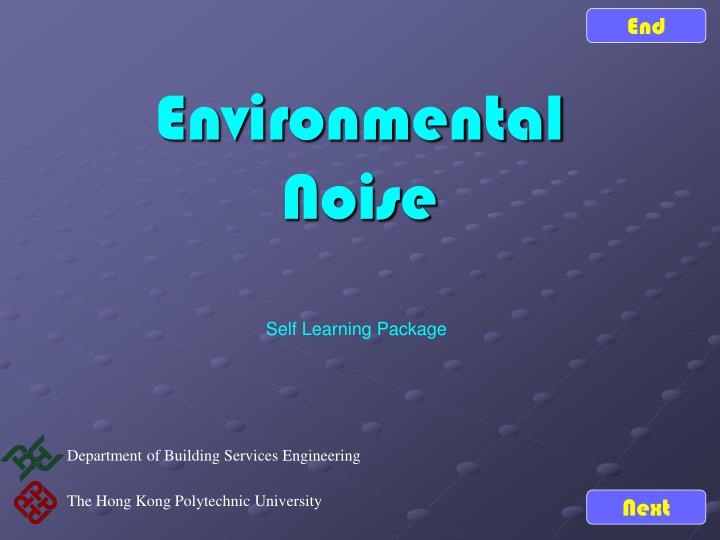 PPT - Environmental Noise PowerPoint Presentation, free download - ID ...