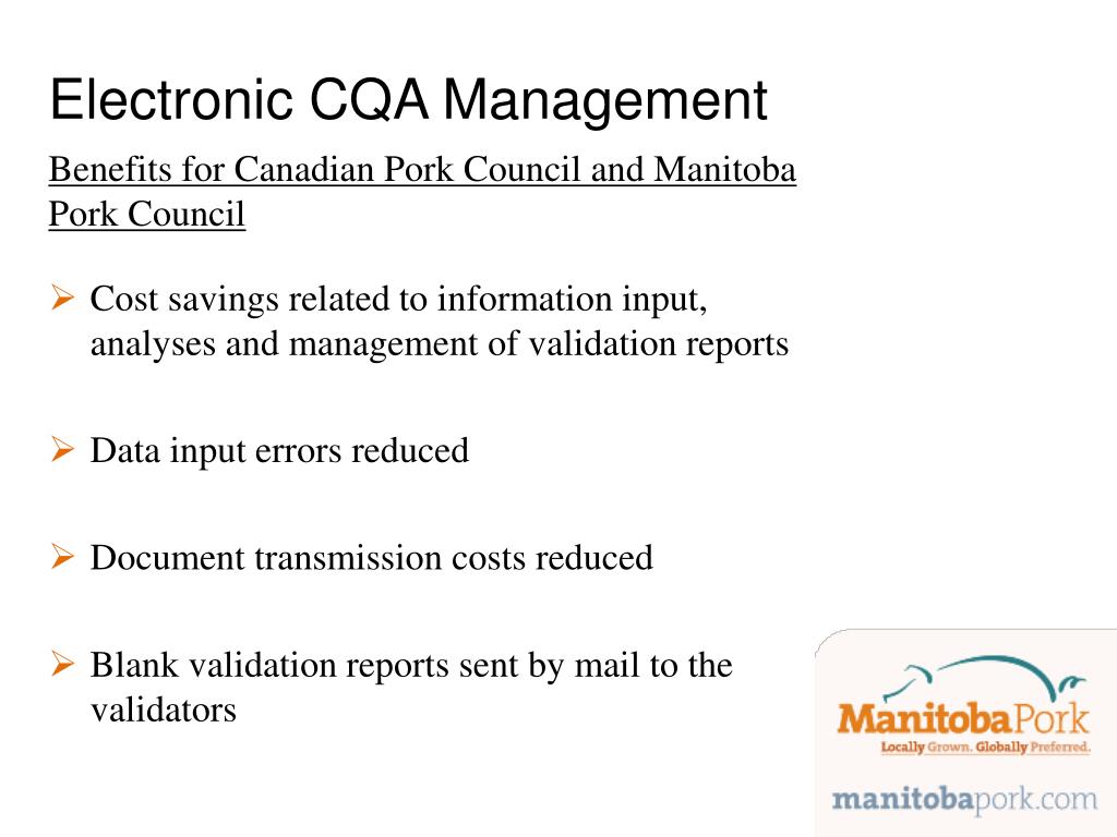 PPT - Canadian Quality Assurance Human Resources Workplace Health ...