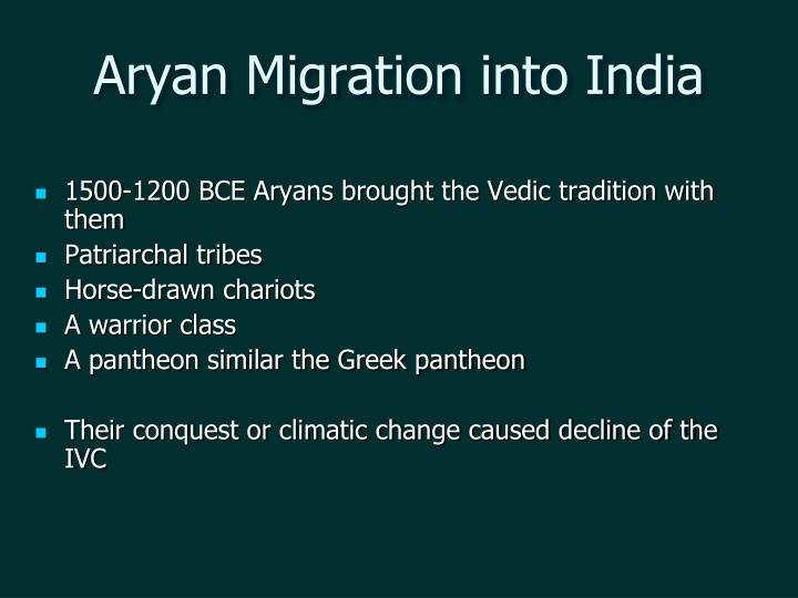 PPT - Aryan Migration into India PowerPoint Presentation, free download ...