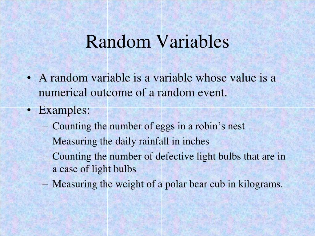 PPT - Discrete and Continuous Random Variables PowerPoint Presentation ... PPT - Discrete and Continuous Random Variables PowerPoint Presentation ...