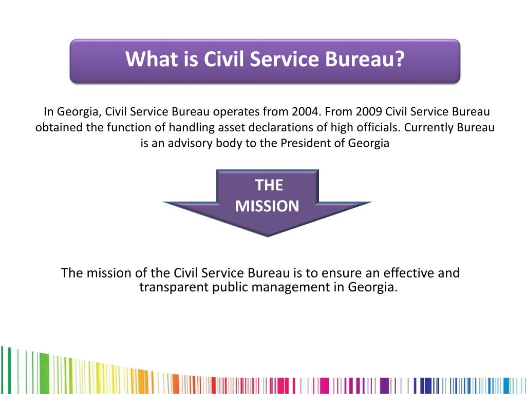 PPT - Civil Service Bureau of Georgia Civil Service Reform ...