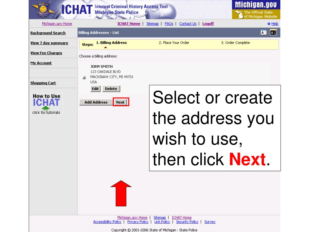 PPT - Welcome to ICHAT The Michigan State Police Internet Criminal ...
