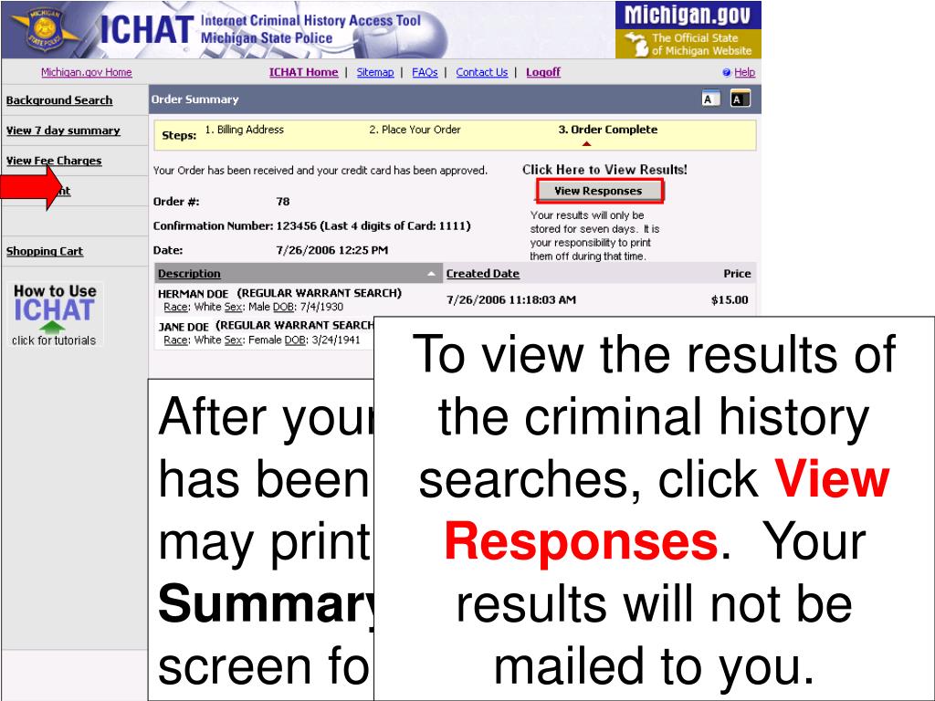 PPT - Welcome to ICHAT The Michigan State Police Internet Criminal ...