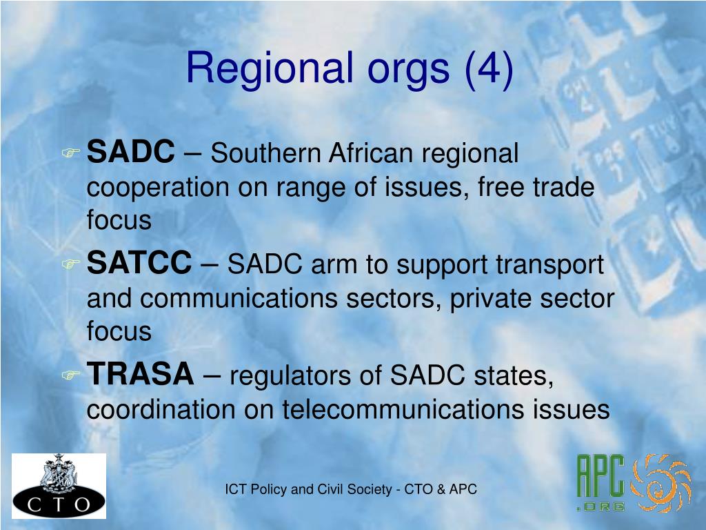 PPT - International, Regional and National ICT Policy Highlights of ...