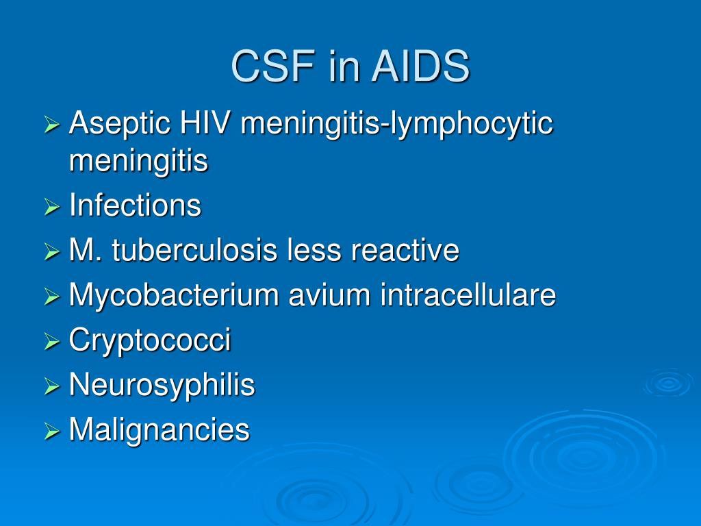 PPT - Inflammations & infections of CNS and Cerebrospinal fluid ...