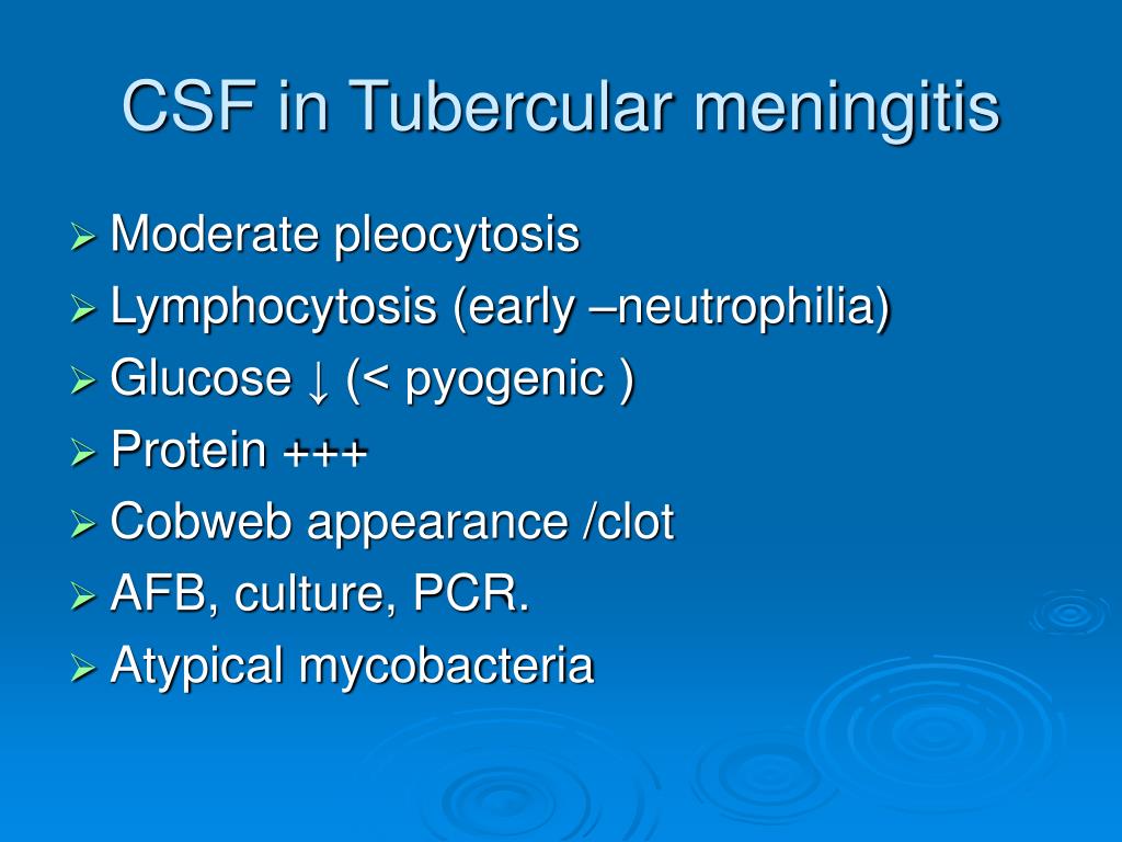PPT - Inflammations & infections of CNS and Cerebrospinal fluid ...