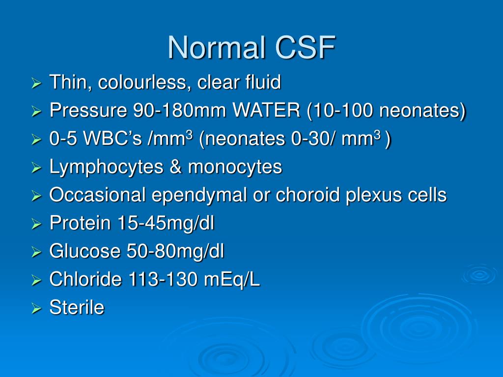 PPT - Inflammations & infections of CNS and Cerebrospinal fluid ...