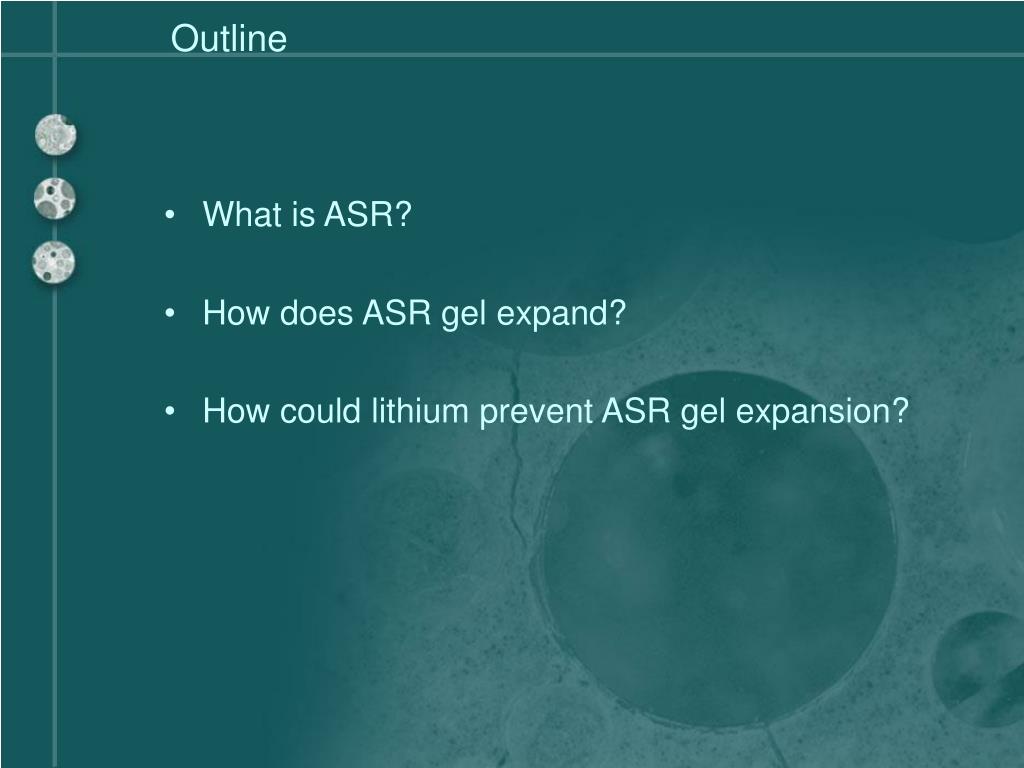 PPT - Lithum Additives: The Cure of Alkali-Silica Reaction? PowerPoint ...