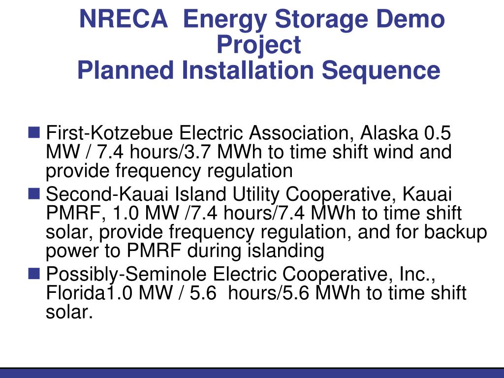 PPT - National Rural Electric Cooperative Association (NRECA) Electric ...