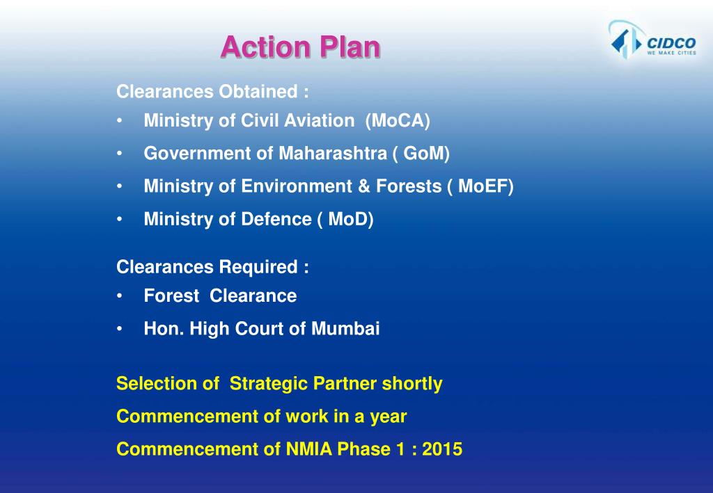 PPT - W E L C O M E Navi Mumbai International Airport (NMIA) 21 st May ...