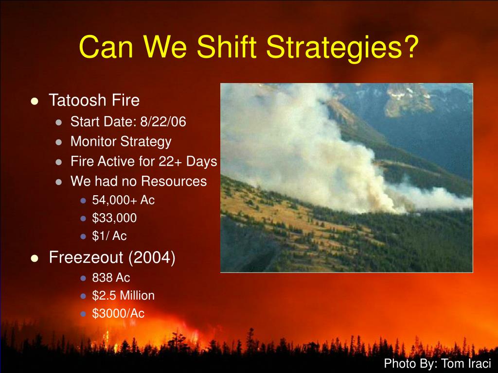PPT - Reducing Wildfire Suppression Costs Through Innovative Strategies ...