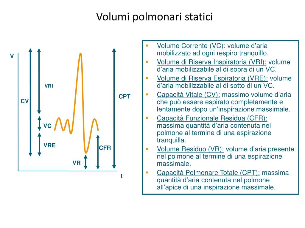 PPT - Esami funzionali esemplificativi Ossigenoterapia e ventiloterapia ...