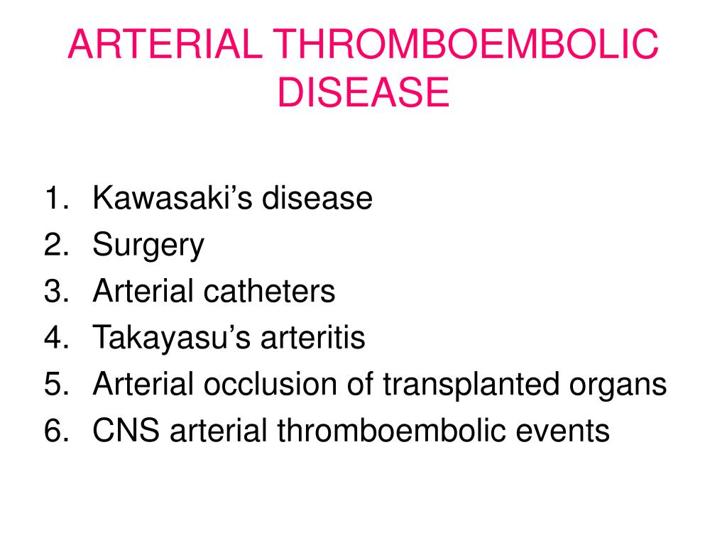PPT - Thrombotic complications in pediatric patients PowerPoint ...