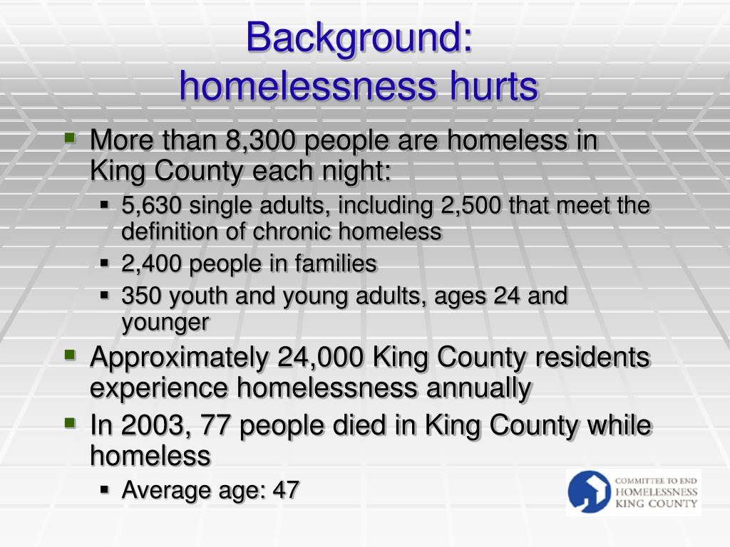PPT - Ten-Year Plan to End Homelessness: Goals and Outcomes PowerPoint ...