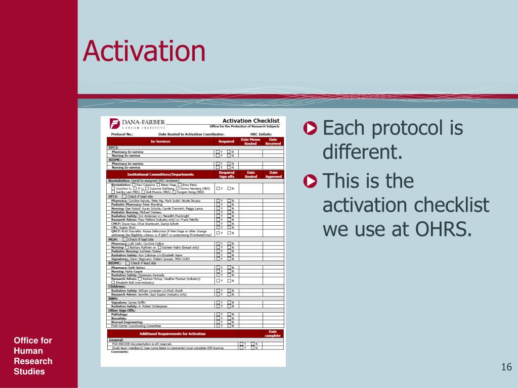 PPT - Dana-Farber/Harvard Cancer Center: Pediatric IRB Review ...