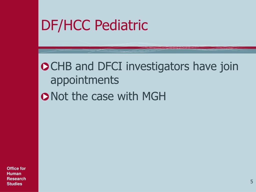 PPT - Dana-Farber/Harvard Cancer Center: Pediatric IRB Review PowerPoint Presentation - ID:3281500