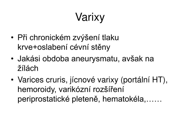 PPT - Patologie cév PowerPoint Presentation - ID:3281734