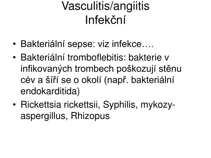 PPT - Patologie cév PowerPoint Presentation - ID:3281734