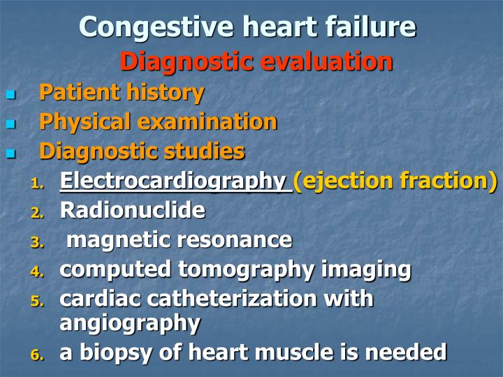 PPT - Congestive heart failure PowerPoint Presentation - ID:3281907