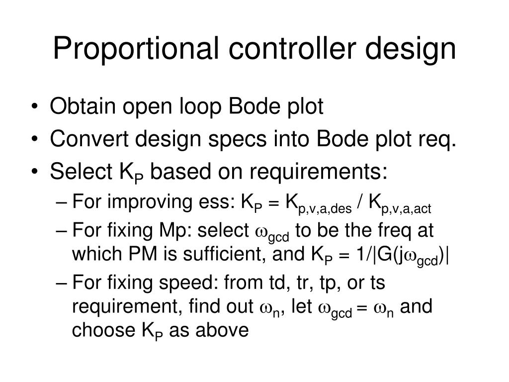 PPT - Proportional controller design PowerPoint Presentation, free ... PPT - Proportional controller design PowerPoint Presentation, free ...
