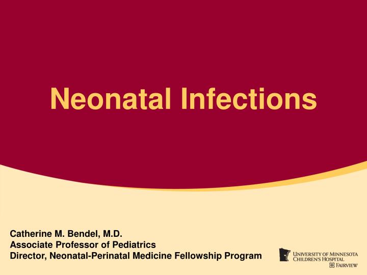 PPT - Neonatal Infections PowerPoint Presentation, free download - ID ...