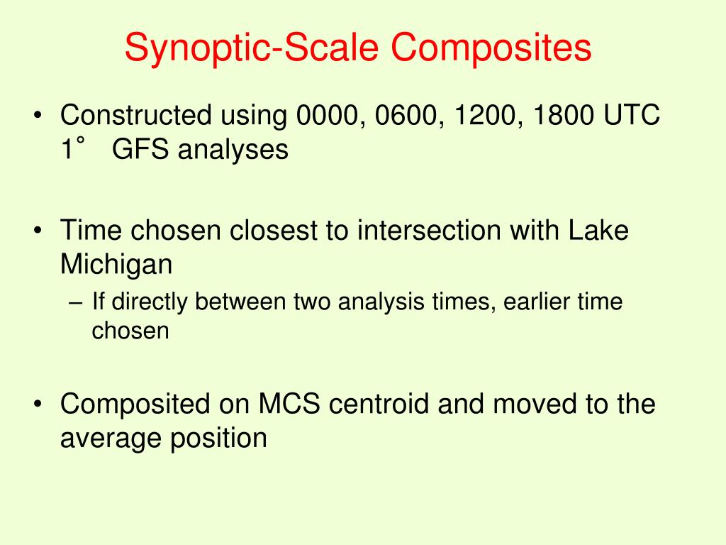 PPT - The Effects of Lake Michigan on Mature Mesoscale Convective ...