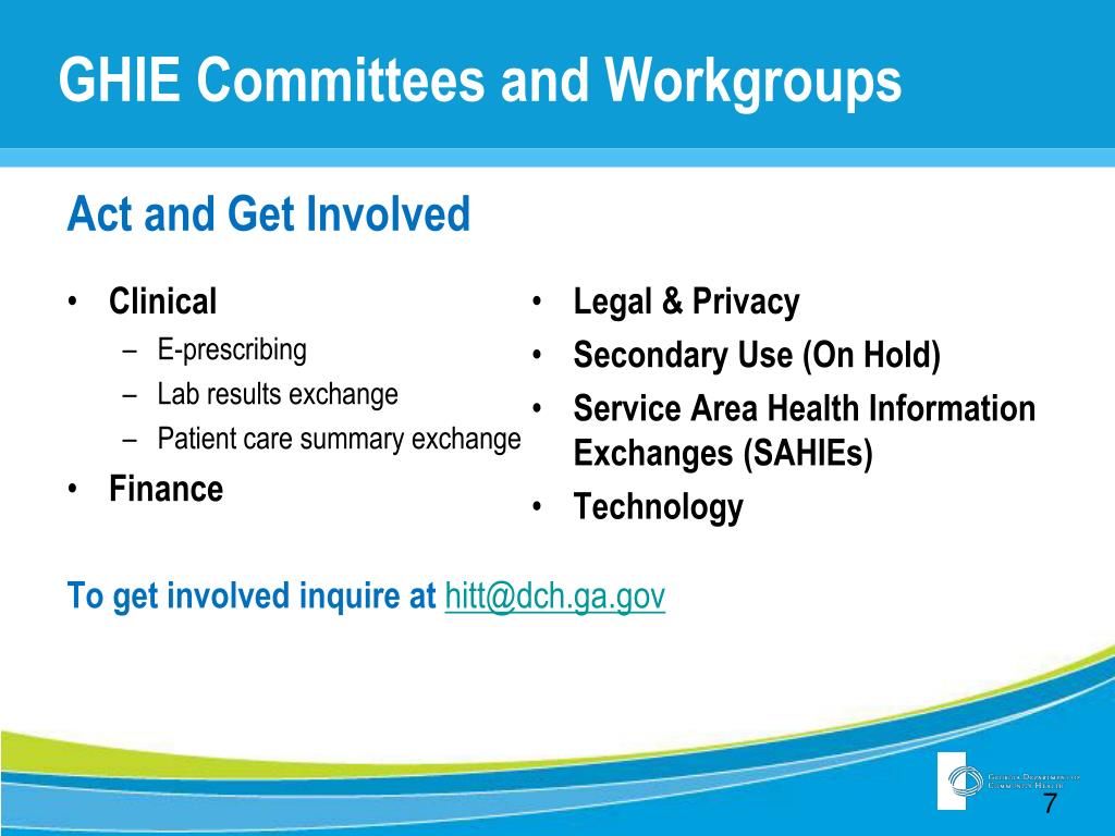 PPT - Georgia Health Information Exchange PowerPoint Presentation, free ...