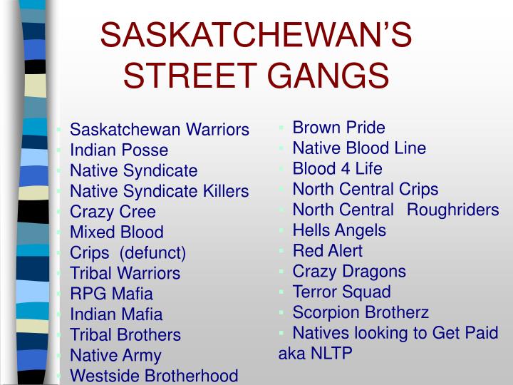 PPT - GANG AWARENESS PowerPoint Presentation - ID:3283494