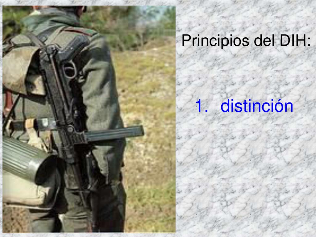 PPT - EL DERECHO INTERNACIONAL HUMANITARIO. PowerPoint Presentation ...