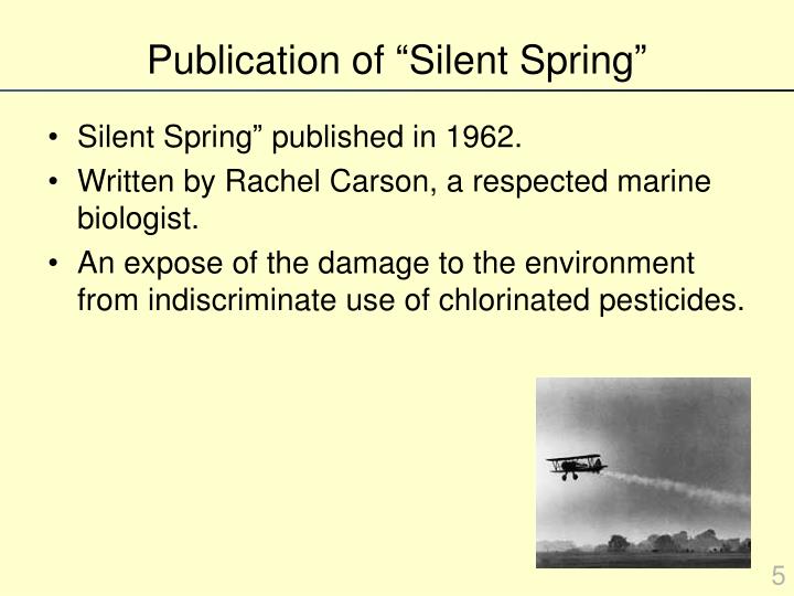 PPT - Silent Spring PowerPoint Presentation - ID:3283836