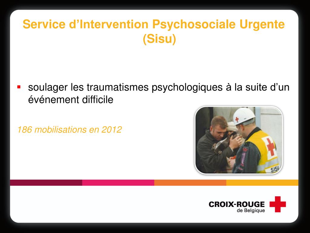 PPT - Cours 2 « La Croix-Rouge de Belgique » PowerPoint Presentation ...
