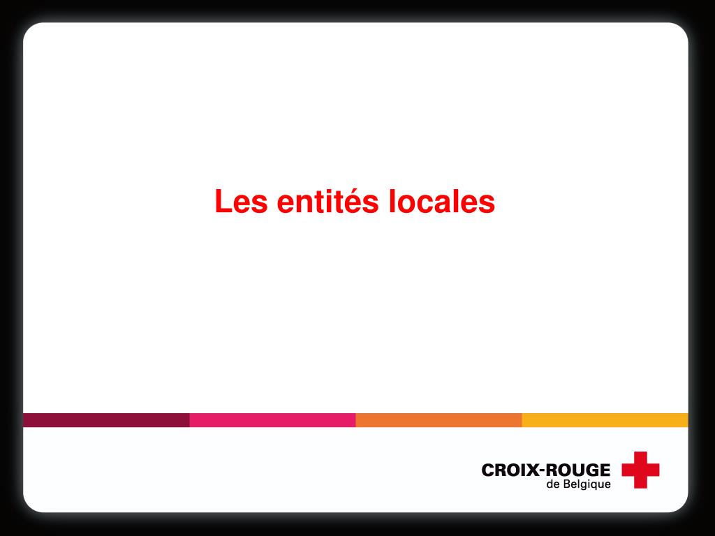 PPT - Cours 2 « La Croix-Rouge de Belgique » PowerPoint Presentation ...