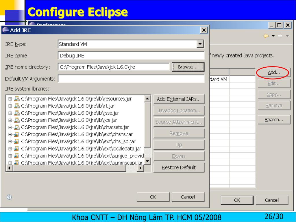 Ppt Debugging Java Programs Using Eclipse Debugger Powerpoint Presentation Id3284262