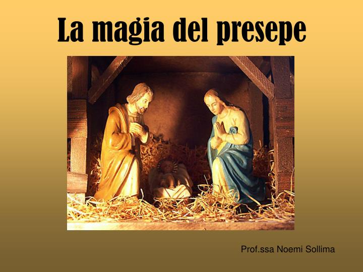 PPT - La magia del presepe PowerPoint Presentation, free download - ID ...