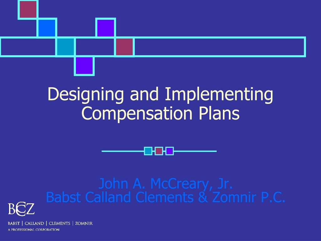 PPT - Designing and Implementing Compensation Plans PowerPoint ...