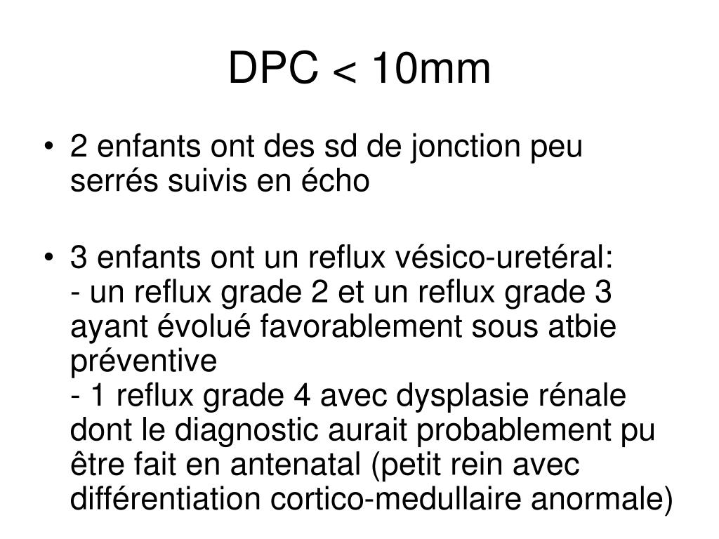 PPT - Dilatations pyelo-calicielles de diagnostic antenatal PowerPoint ...