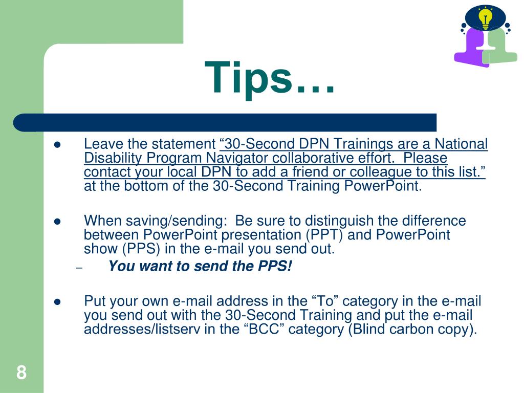 PPT - 30-Second Training Series: National Disability Employment Awareness Month PowerPoint ...