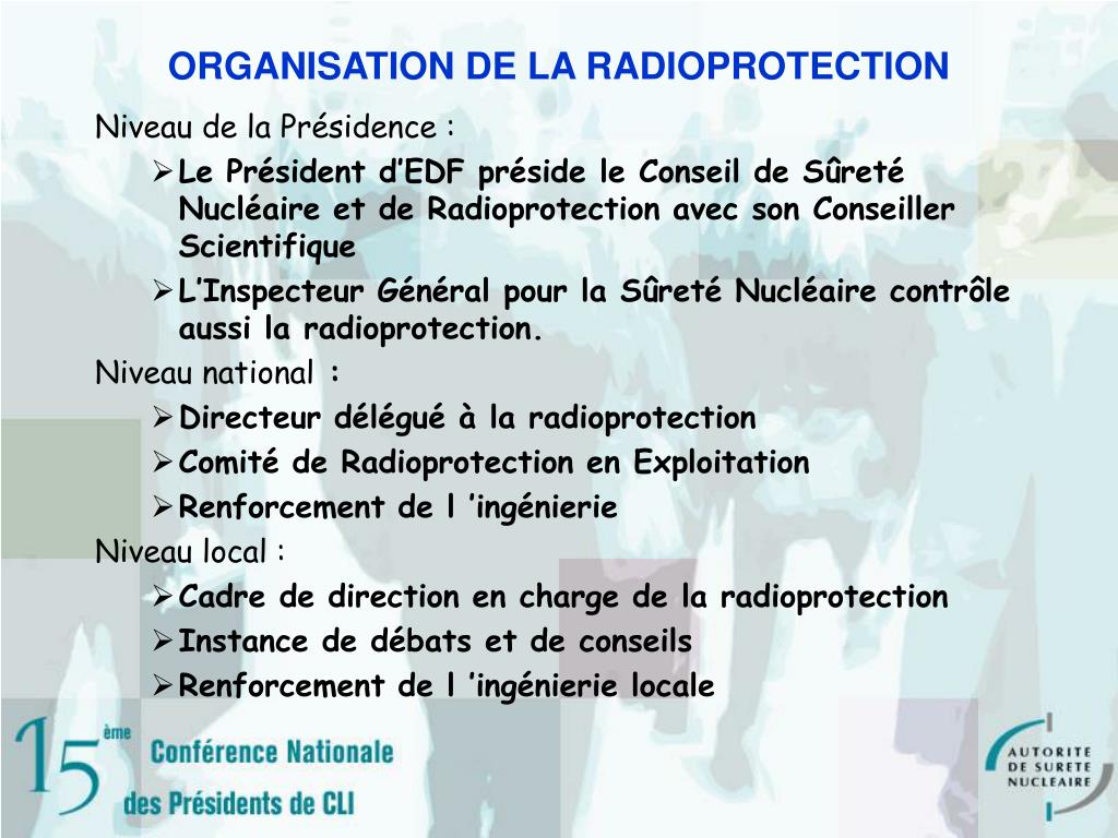 PPT - La Radioprotection dans les centrales nucléaires EDF PowerPoint ...