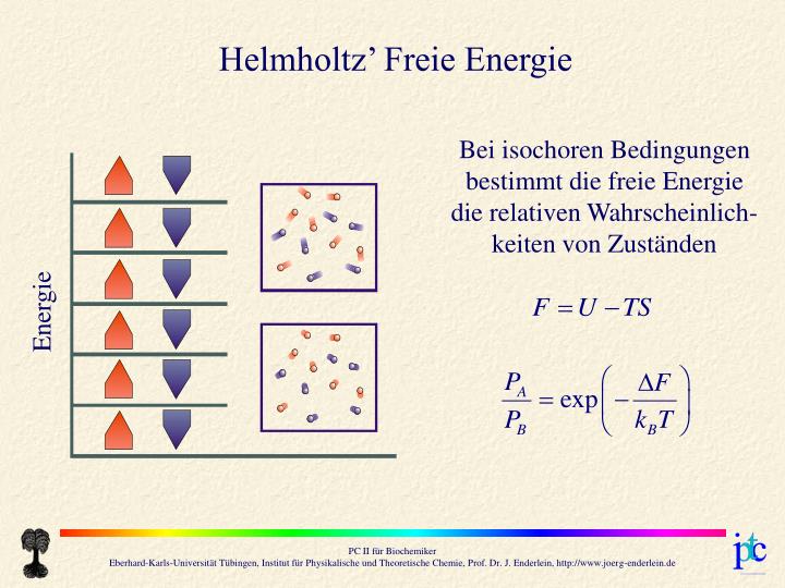 PPT - Helmholtz’ Freie Energie PowerPoint Presentation, free download ...