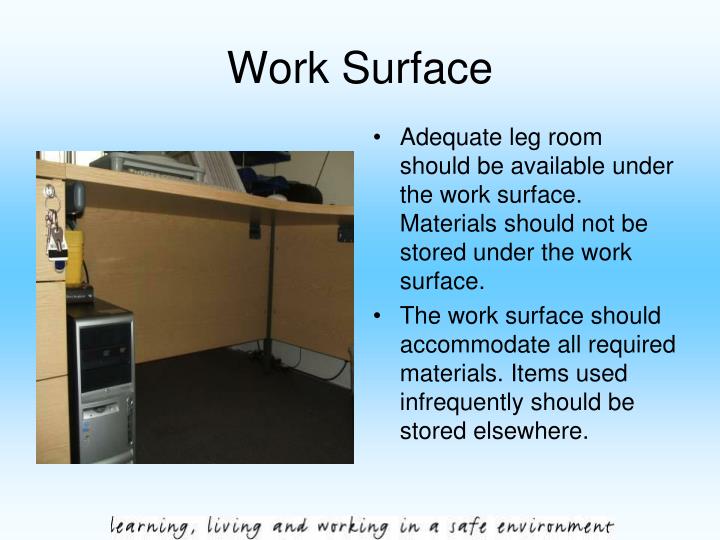 PPT - DSE workstation set-up PowerPoint Presentation - ID:3286749