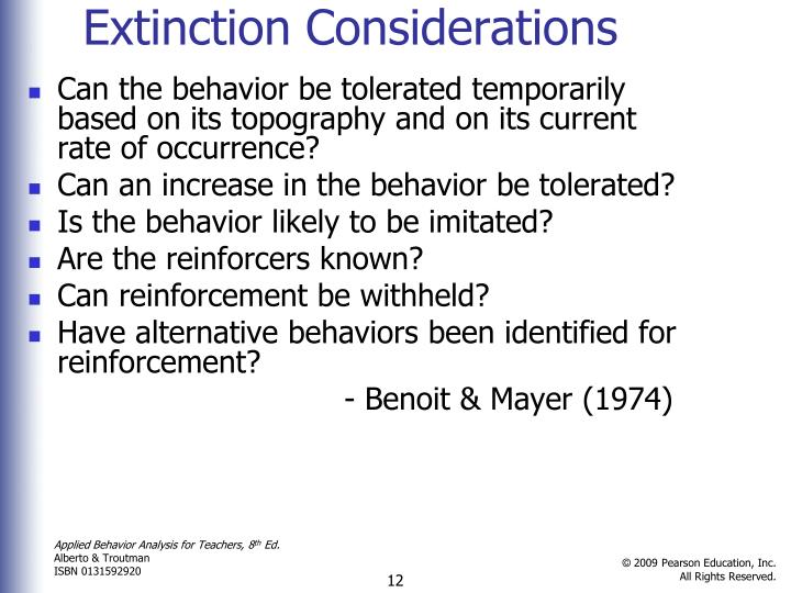 PPT - Applied Behavior Analysis for Teachers PowerPoint Presentation ...