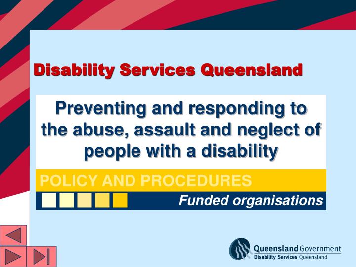 PPT - Disability Services Queensland PowerPoint Presentation, free ...