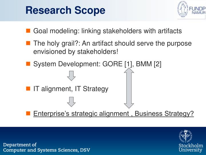 PPT - Towards a Unified Business Strategy Language: A Meta-model of ...