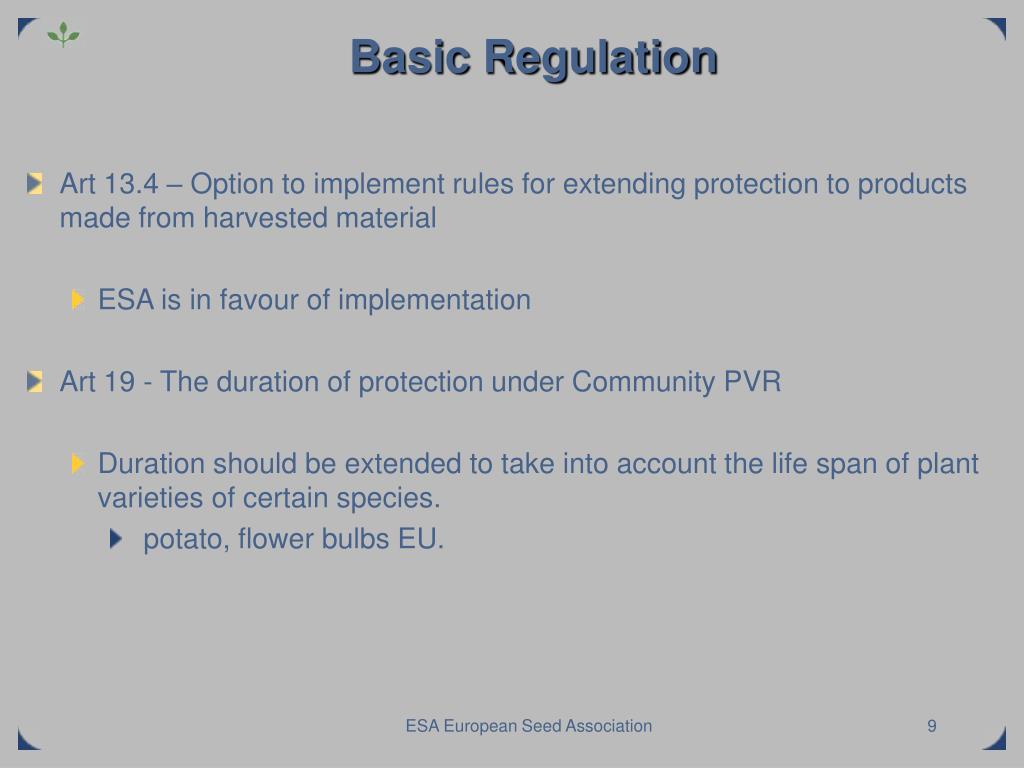 PPT - Do the legal tools meet the needs of the breeders? PowerPoint ...