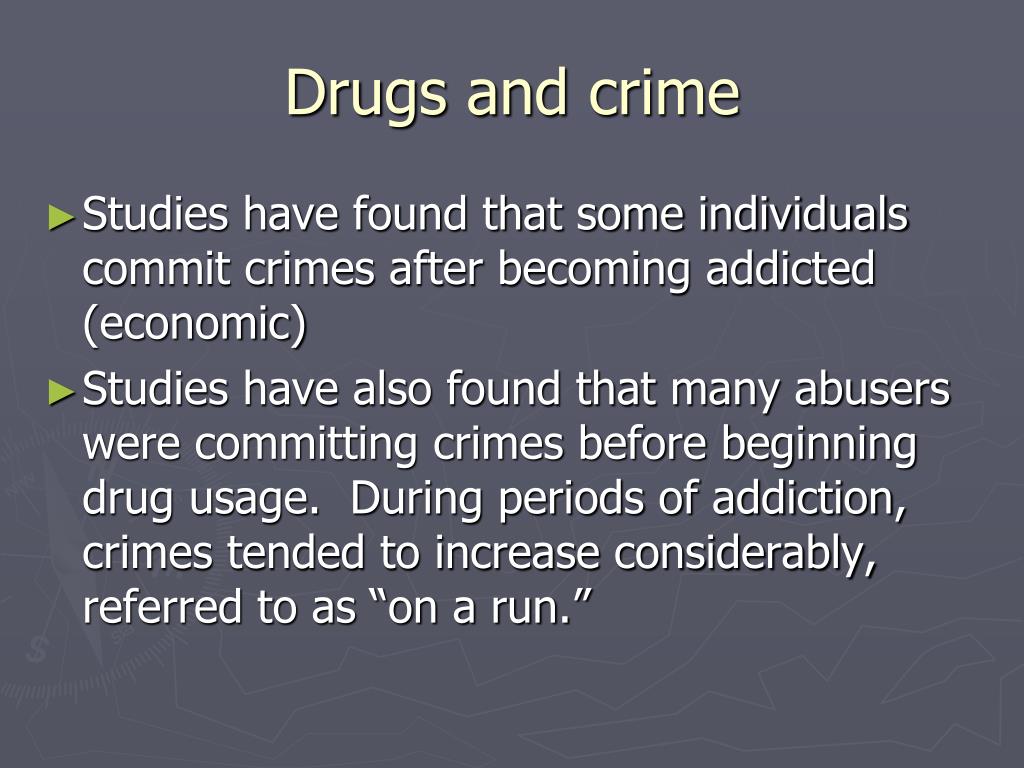 Ppt Drugs And Crime Powerpoint Presentation Free Download Id 3288087
