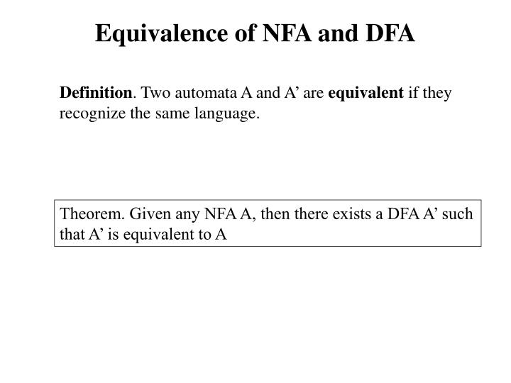 PPT - NFA vs DFA PowerPoint Presentation - ID:3289211 PPT - NFA vs DFA PowerPoint Presentation - ID:3289211