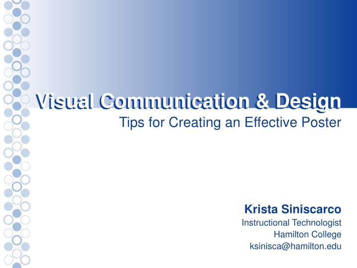 PPT - Visual Communication & Design PowerPoint Presentation, free ...
