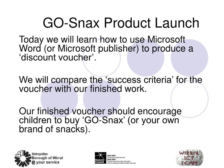 PPT - GO-Snax Product Launch PowerPoint Presentation, free download ...